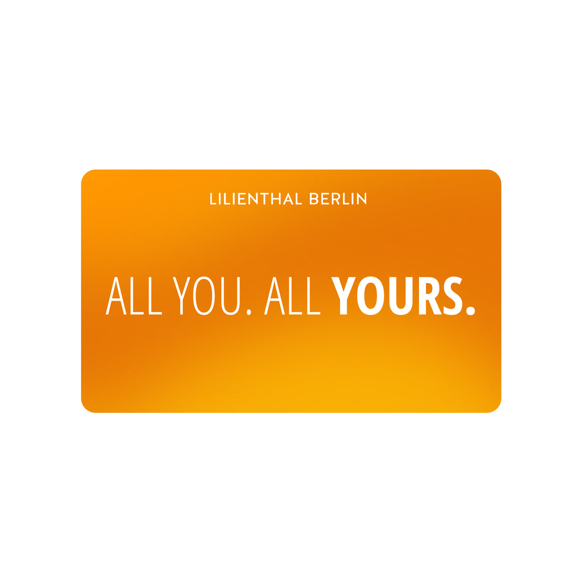 Gift Card – Lilienthal Berlin – Lilienthal Berlin - North America