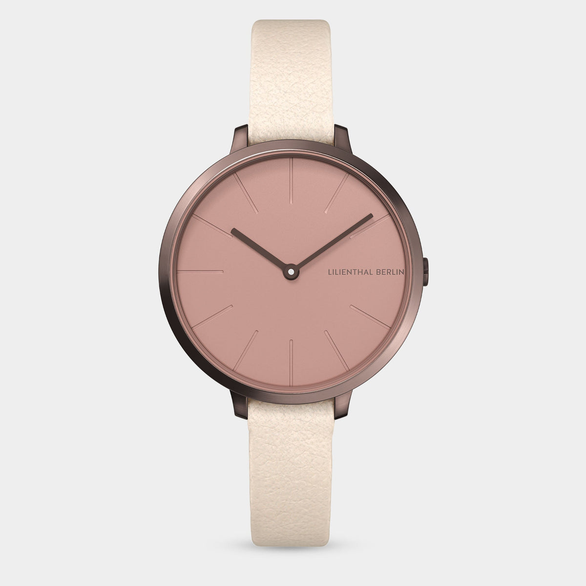 Rosalux Smoky Taupe Leather Pearl White – Lilienthal Berlin - North America